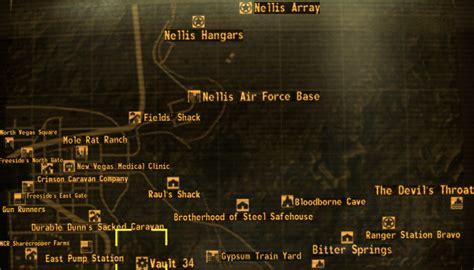 Fallout New Vegas Vault 34 Location