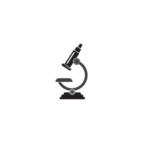 Microscope Icon Vector Logo Design Illustration 13675443 Vector Art At Vecteezy