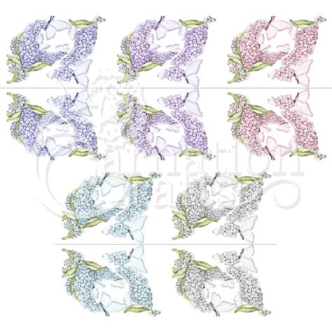 Carnation Crafts Faint Flutter Vignette Downloads Carnation Crafts