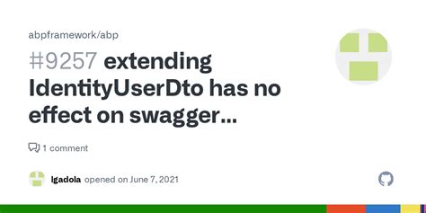 Extending Identityuserdto Has No Effect On Swagger Generation · Issue