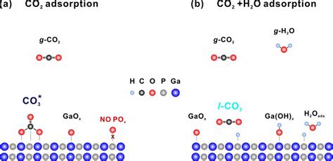 The Summary Scheme For Co2 Adsorption Configuration On Gap Surface Both Download Scientific
