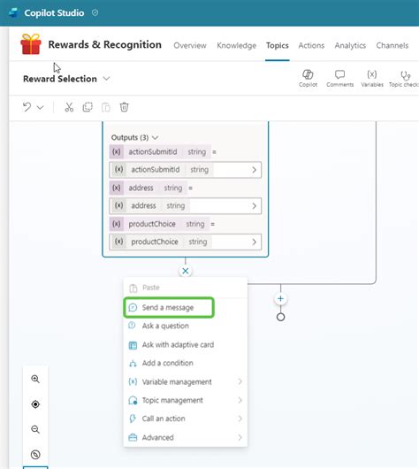 Enhancing User Experience With Adaptive Cards In A Rewards And Recognition Copilot