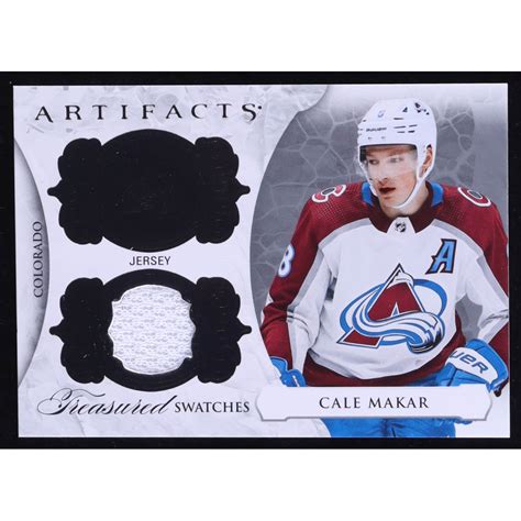 Cale Makar 2023 24 Artifacts Treasured Swatches Tscm Pristine Auction