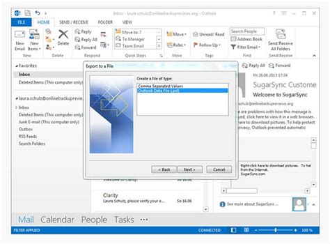 How To Backup Your Outlook 2013 Emails