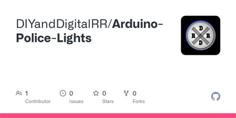 GitHub DIYandDigitalRR Arduino Police Lights
