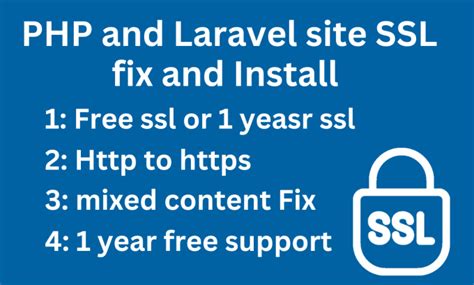 do php and laravel site ssl install fix mixed content by sslseller fiverr