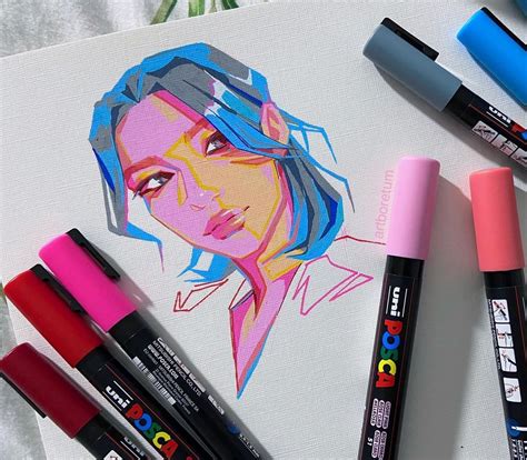Stuff To Draw With Posca Markers