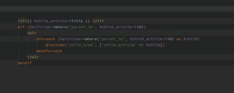 Eloquent Create One Query Recursive Tree With Laravel Collection Blog