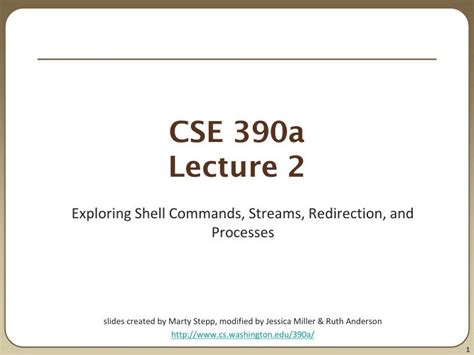 Ppt Cse 390a Lecture 2 Powerpoint Presentation Free Download Id3011396
