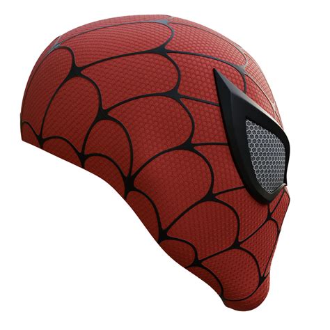 Rivals Spider Man Helmet 3d Printable File Wireframe