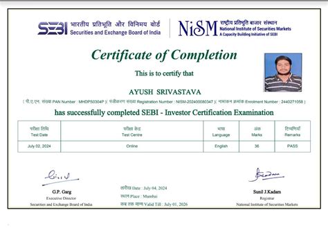 Ayush Srivastava On Linkedin Nism