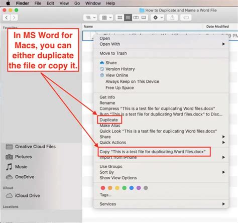 2 Easy Ways To Duplicate A Word File And Rename It The Techie Senior