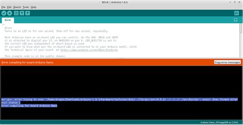 Avr G Error On Linux Mint 18 Ide 1x Arduino Forum