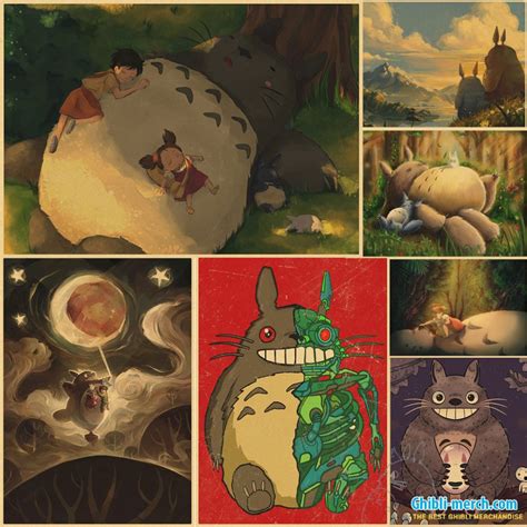 My Neighbour Totoro Art Posters New 2024