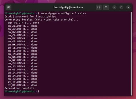 How To Change System Locale In Ubuntu Linux Nightly