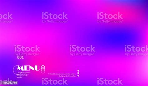 파란색과 분홍색 그라데이션과 메뉴 텍스트가 있는 컬러 배경 벽지 템플릿 파스텔 색상의 혼합 화려한 추상 패턴 기하학적 고급 배경
