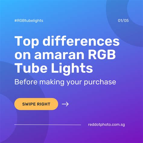 Amaran Rgb Tube Lights The In Depth Specifications And Details Red Dot Photo