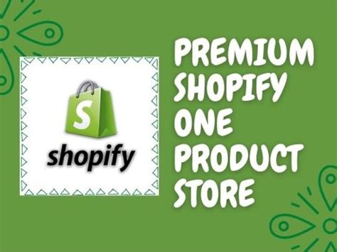 Shopify One Product Store Dropshipping Store Upwork