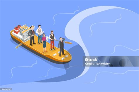 팀워크와 리더십의 3d 아이소메트릭 플랫 벡터 개념적 그림 성장 개념에 대한 스톡 벡터 아트 및 기타 이미지 성장 개념 먹구름 벡터 Istock