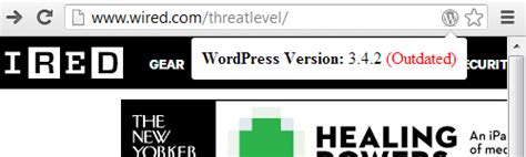 Wireds Threat Level Blog Running Outdated And Insecure Version Of
