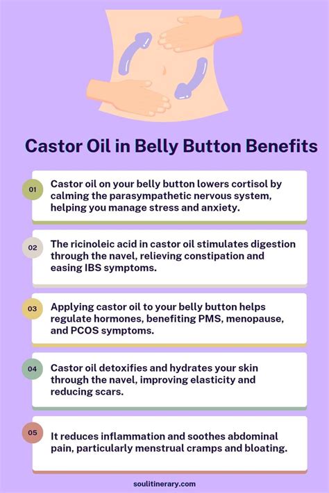 5 Castor Oil In Belly Button Benefits You Must Know Lymph Massage