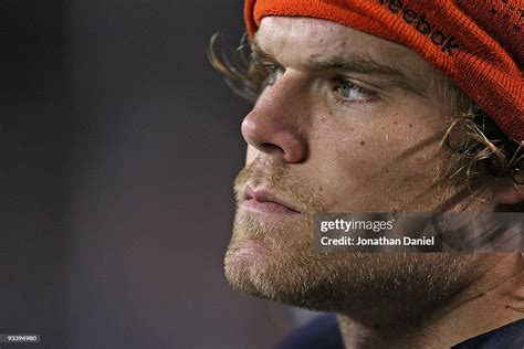 Greg Olsen Of The Chicago Bears Watches The Final Minutes Against The