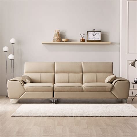 동서가구몰 동서가구 칸트 무빙헤드 4인용 천연가죽소파 Df918591 3