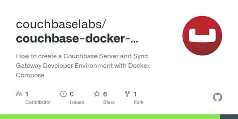 Github Couchbaselabscouchbase Docker Compose How To Create A Couchbase Server And Sync