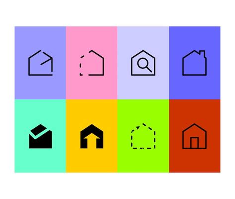 Premium Vector Vector Web Icons Set Linear Flat Outline Style Icon