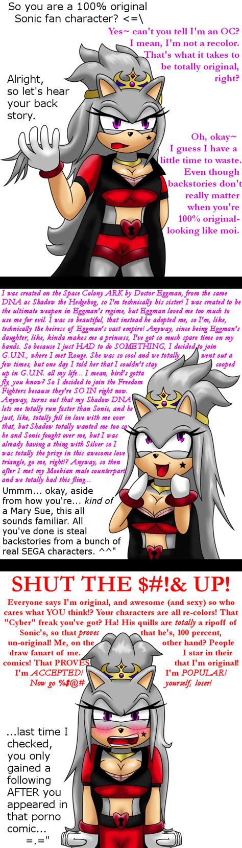 Sonic Ocs In A Nutshell Caution May Offend By Cybersamurai270 On Deviantart