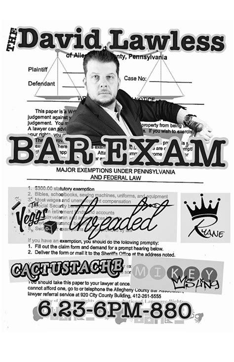 The David Lawless Bar Exam — Indy Wrestling Us