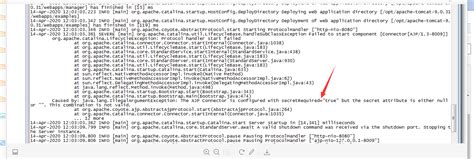 Tomcat8 升级至apache Tomcat 9031， Connector Ajp 配置报错问题 Sample天 博客园