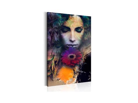 Tableau Personnages Fille Sensuelle Taille X Cm