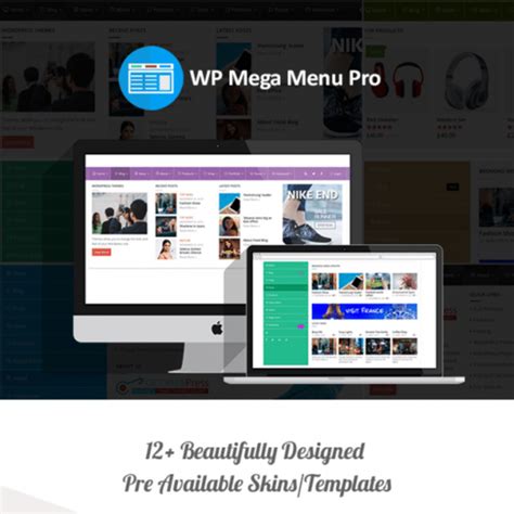 Download WP Mega Menu Pro GetMyThemes