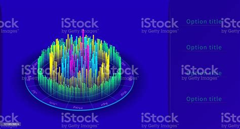 Isometric Chart 3d Big Data Analytic And Visualization Stock Illustration Download Image Now