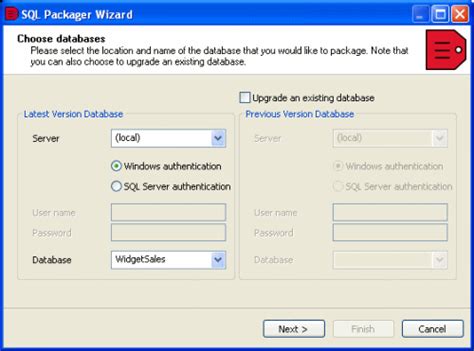 Packaging A Database As A Net Executable