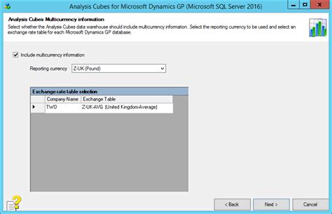 Hands On With Microsoft Dynamics Gp 2016 R2 Configure Analysis Cubes