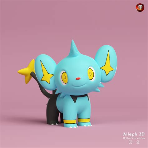 Stl File Pokemon Shinx Evolution Pack 🐉・3d Printer Model To Download・cults