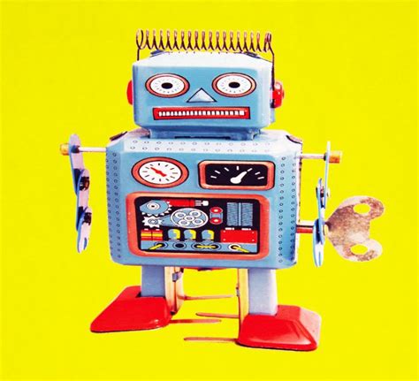Tin Robot Toy