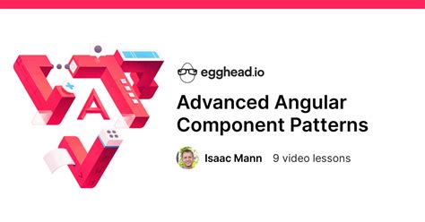 Online Course Advanced Angular Component Patterns From