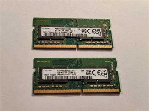 Samsung Dram 16gb Ddr4 2x8gb