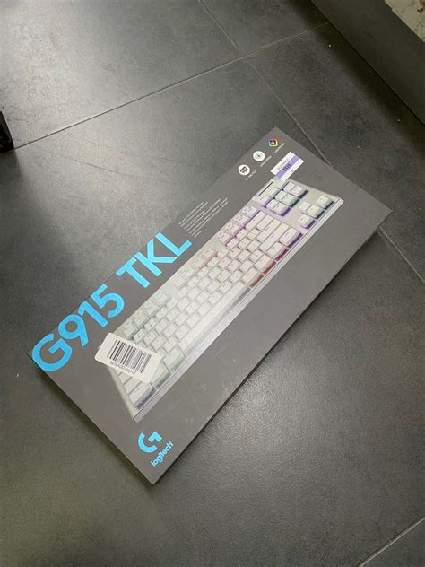 Logitech Lightspeed Wireless Rgb Gl Tactile Mechanical Gaming Keyboardpc White G Tkl