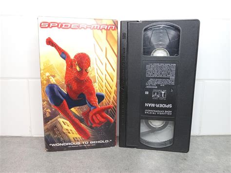 2002 Spiderman Vhs Movie Toby Maguire Kirsten Dunst Vhs Movie Collector