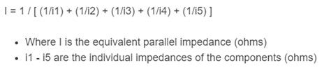 Parallel Impedance Calculator Calculator Academy