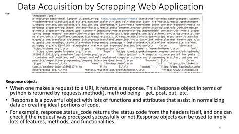Data Analytics Using Python Module 4pptx Web Design And Html Internet