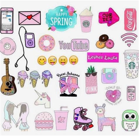 Распечатать эстетичные картинки для личного дневника