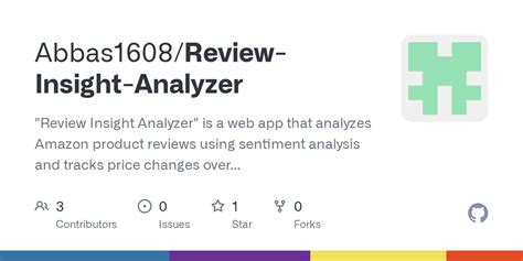 Github Abbas1608review Insight Analyzer Review Insight Analyzer