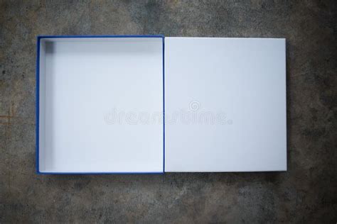 White Rectangular Box Stock Image Image Of Cardboard 92038337