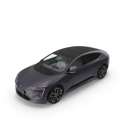 Avatr 12 Ev Blue Color With Headlights On Png Images And Psds For Download Pixelsquid S122658341