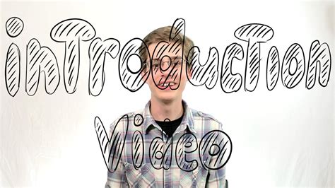 Introduction Video Vanilla Vignettes Youtube